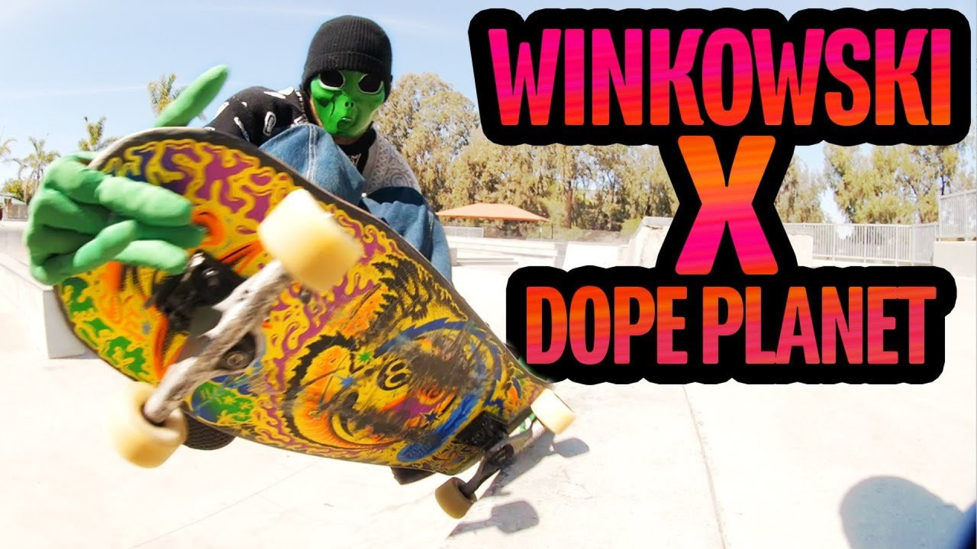 Erick Winkowski's DOPE PLANET By Santa Cruz Skateboards | Skate Sonr