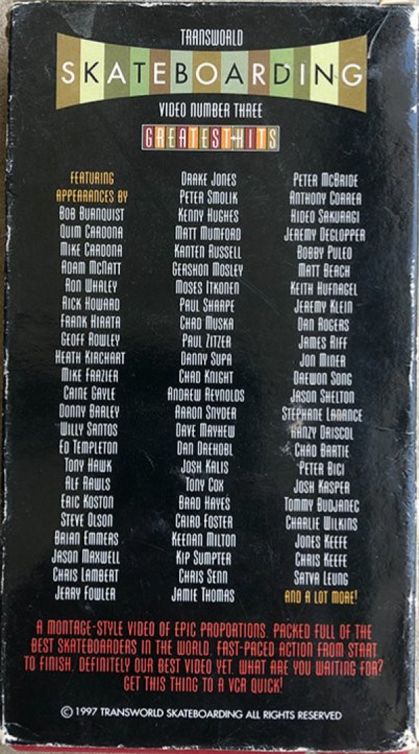 Greatest Hits By Transworld Skateboarding | Skate Sonr