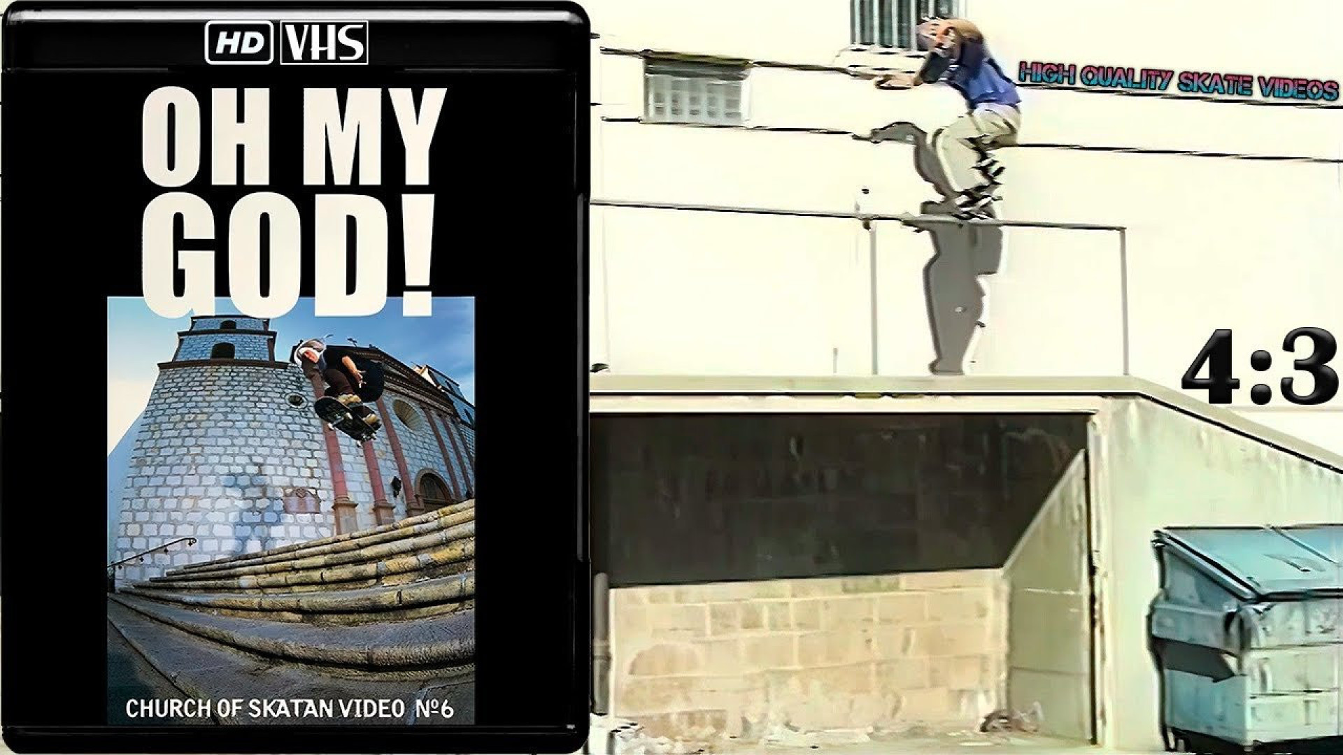 Church of Skatan Skateshop "Oh My God!" (2000) [Remastered 1440p60fps4 ...