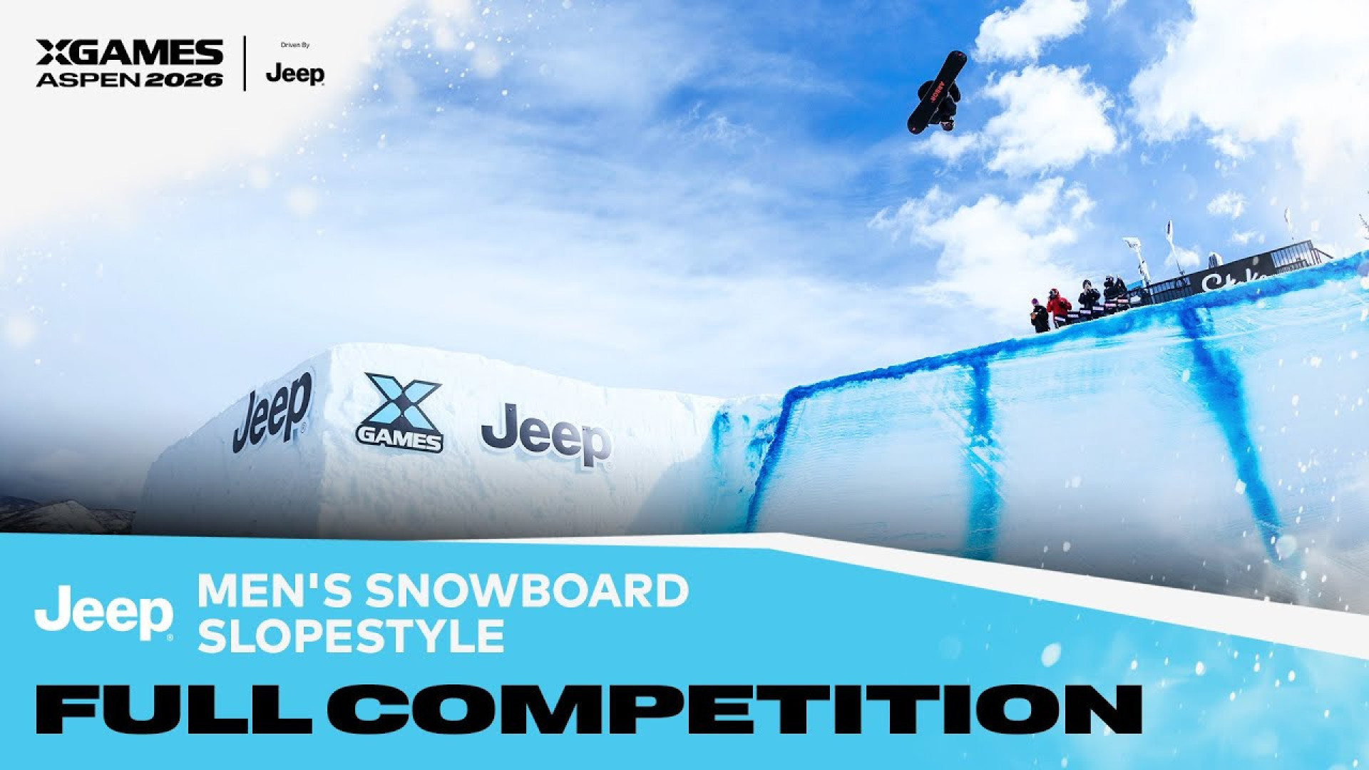 Jeep Men’s Snowboard Slopestyle: FULL COMPETITION | X Games Aspen 2026 ...