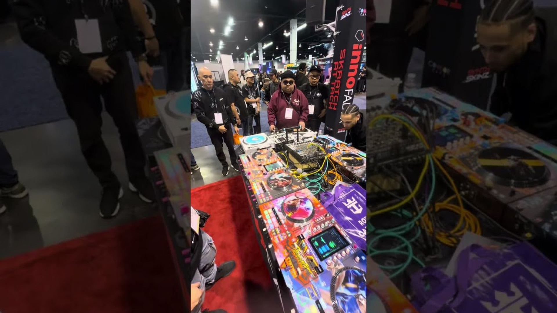 DJ’s at NAMM for LRG collaboration #pioneerdj #namm | Skate Sonr